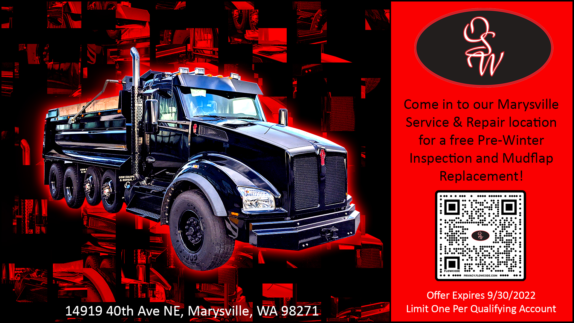 Coupons - OSW Equipment & Repair